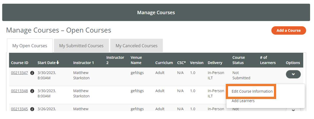 Submitting Past Course Data – Mental Health First Aid Help Center