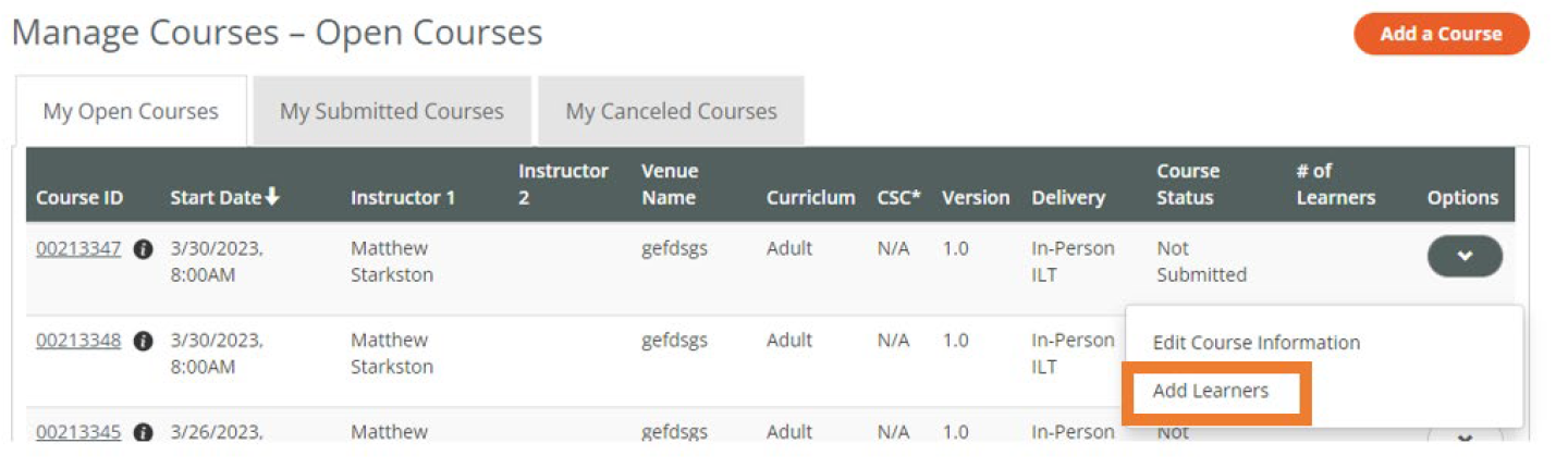 How do I create a course using the Submit-a-Course (SAC) Portal as a ...