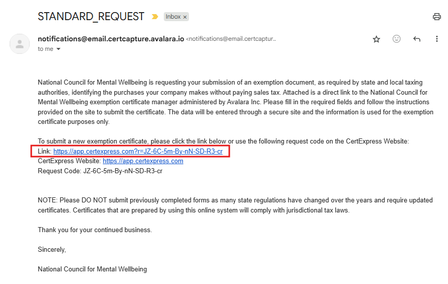 How To Set Up Tax Exemption – Mental Health First Aid Help Center